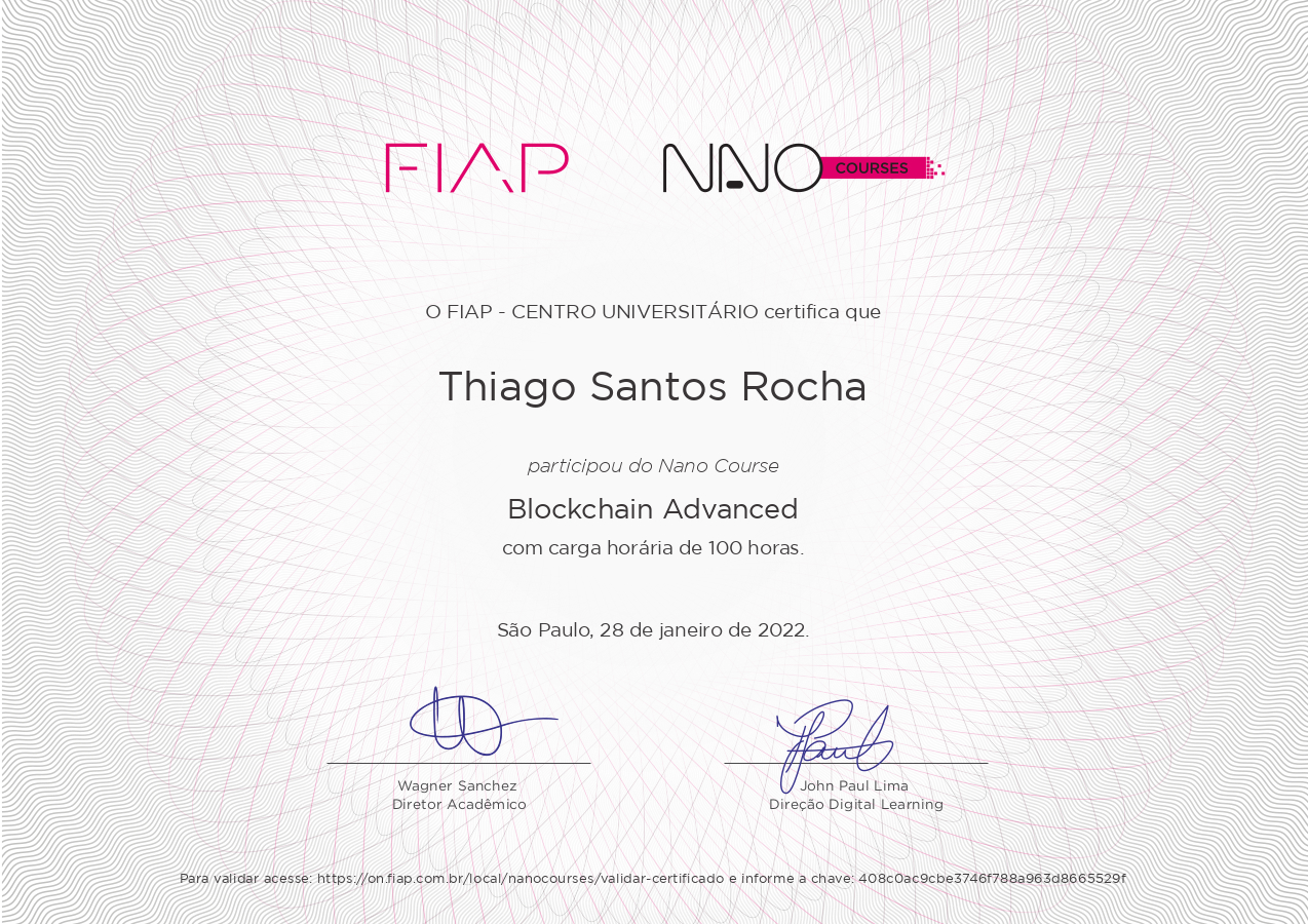 Thiago Santos Rocha - Software Engineer at Accenture | Node.js Expert | React.js | AWS Certified ...