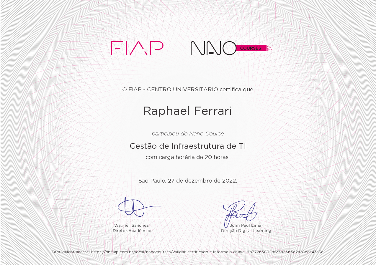 Raphael Ferrari - Segurança da Informação • DCPT em andamento • Google ...