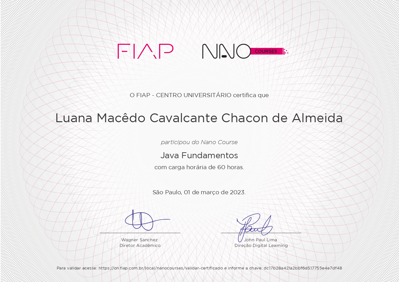 Luana Chacon - Desenvolvedora Full Stack Júnior | React.js | Next.js | Node.js | Spring Boot ...