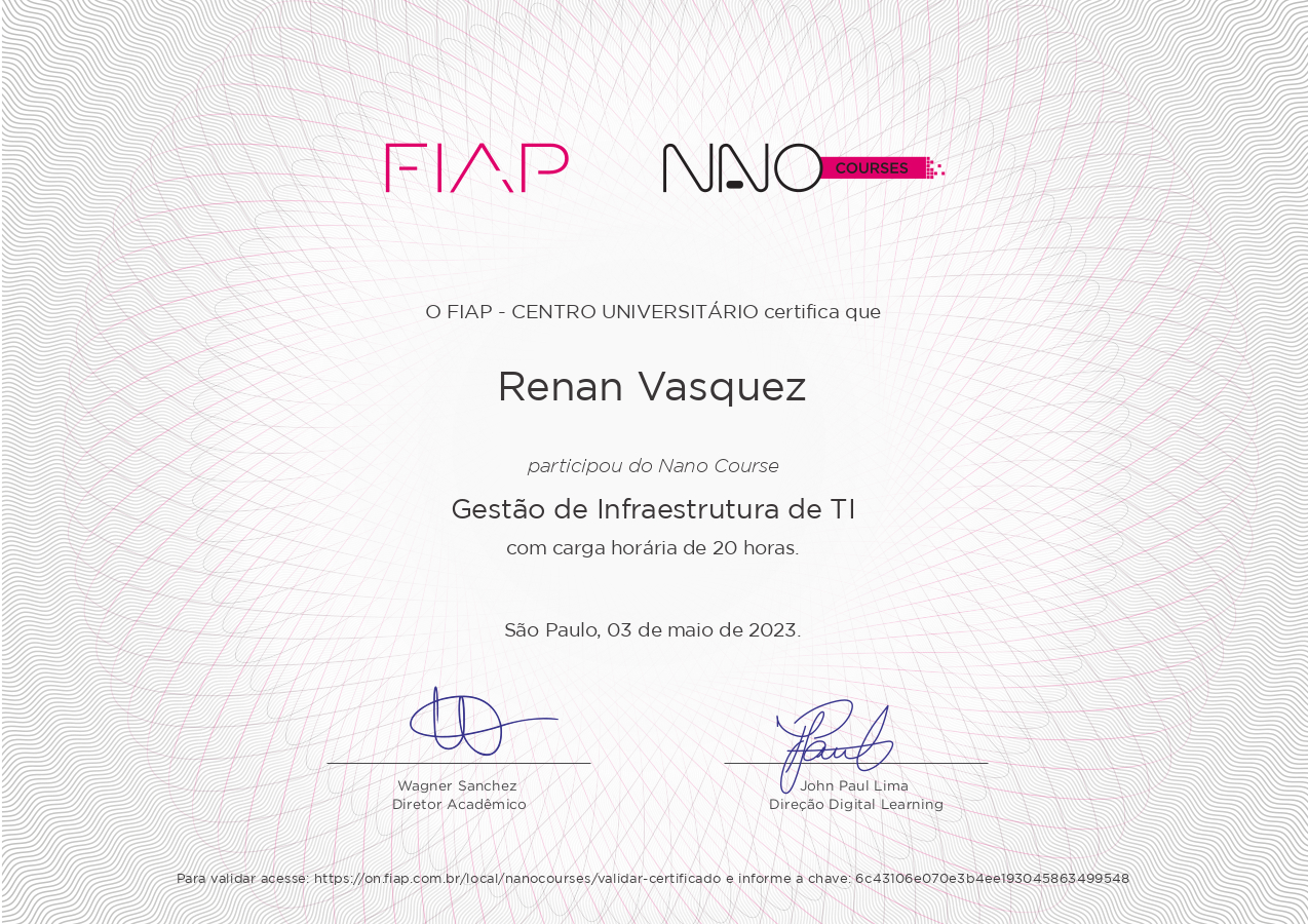 Renan Vasquez - Infraestrutura | Admin Center Microsoft | LinkedIn